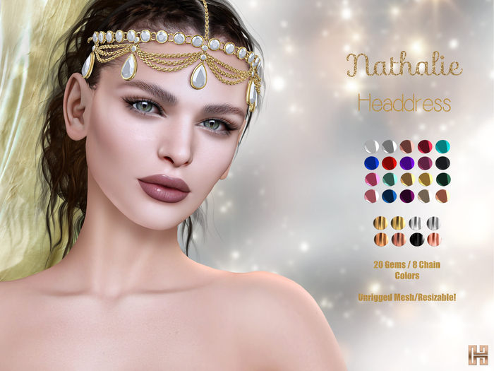Second Life Marketplace Hh Nathalie Headdress